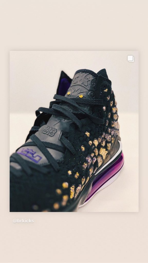LeBron James Announces Nike LeBron 17 'Future Air' Sneakers in Lakers ...