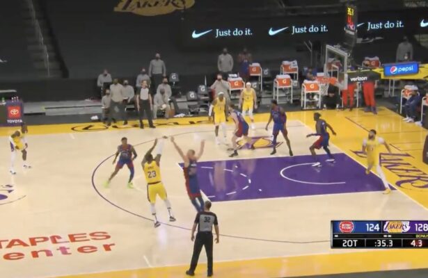 Video: LeBron James hits clutch back-to-back 3-pointers to ice game for ...